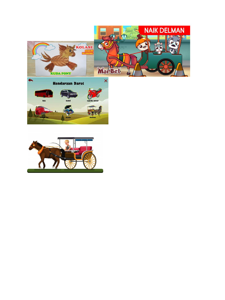 Gambar Tema Delman | PDF