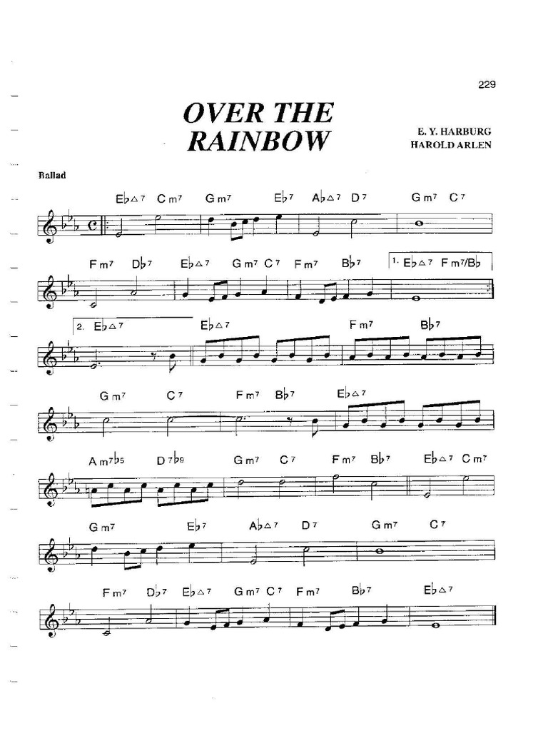 Over The Rainbow | PDF