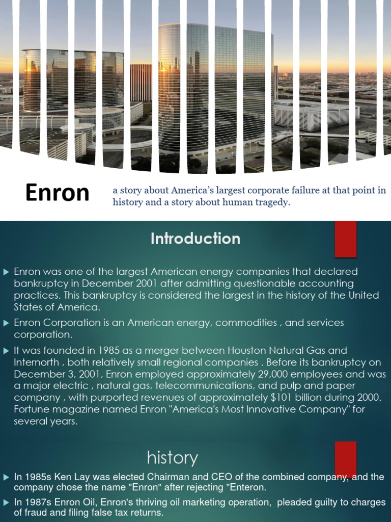 Enron1 | PDF | Enron | Money