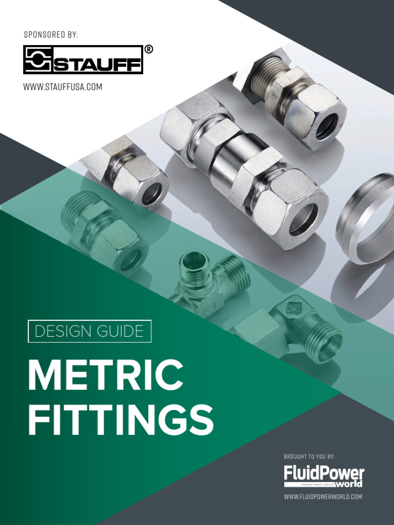 Stauff Metric Fittings - Design Guide | PDF | Pipe (Fluid Conveyance ...
