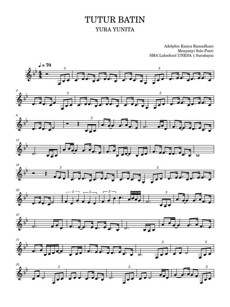 Tutur Batin-Yura Yunita | PDF