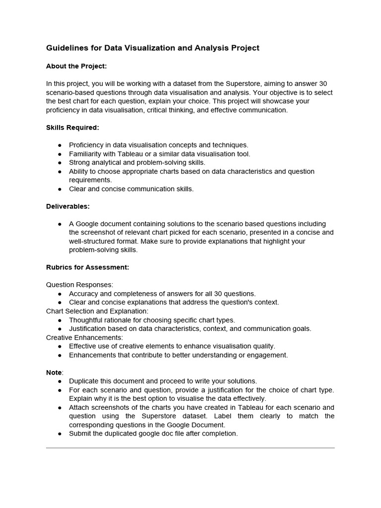 Mid Course Summative Assessment - Data Vizualization Tools | PDF | Data ...