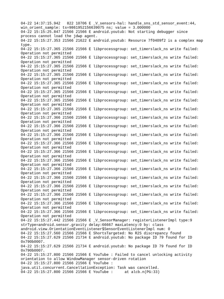 Log | PDF | Computing Platforms | Computing