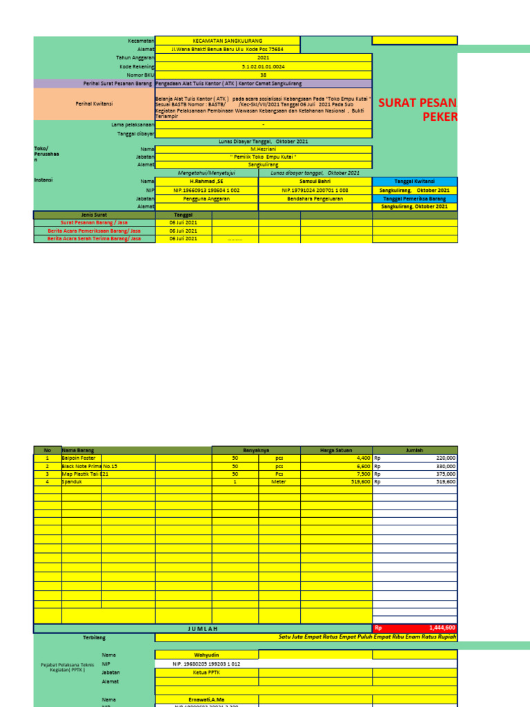 SPJ ATK - Kesos | PDF