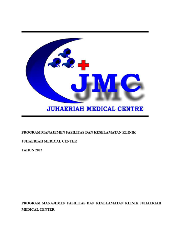 Program Manajemen Fasilitas Dan Keselamatan Klinik | PDF