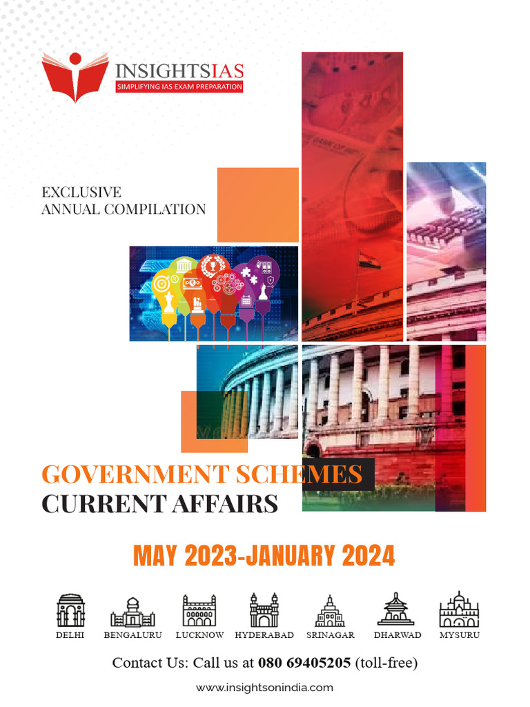 INSTA PT 2024 Exclusive Government Schemes 1 | PDF | Geographic ...