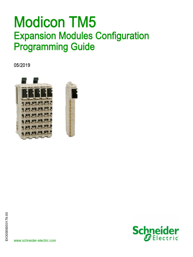 Manual Modulo TM5.00 | PDF | Programmable Logic Controller | Safety