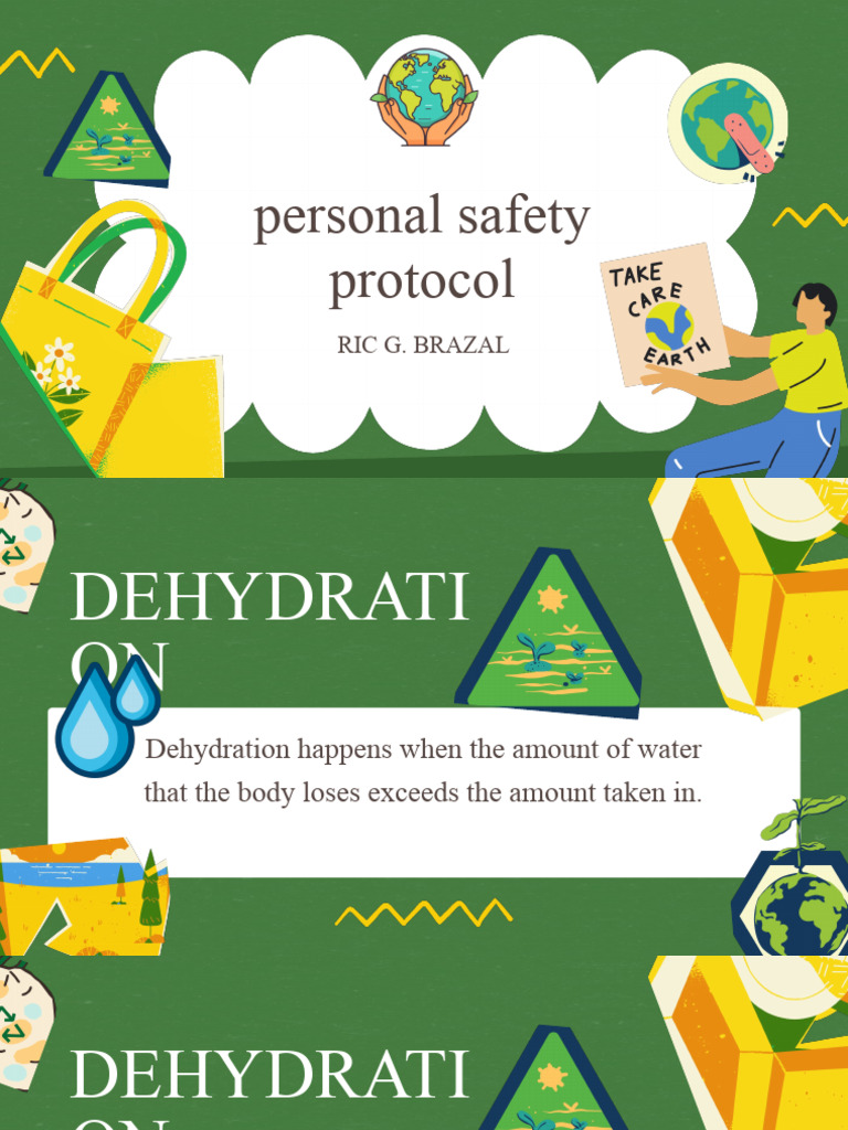 Personal Safety Protocol | PDF | Dehydration | Hyperthermia