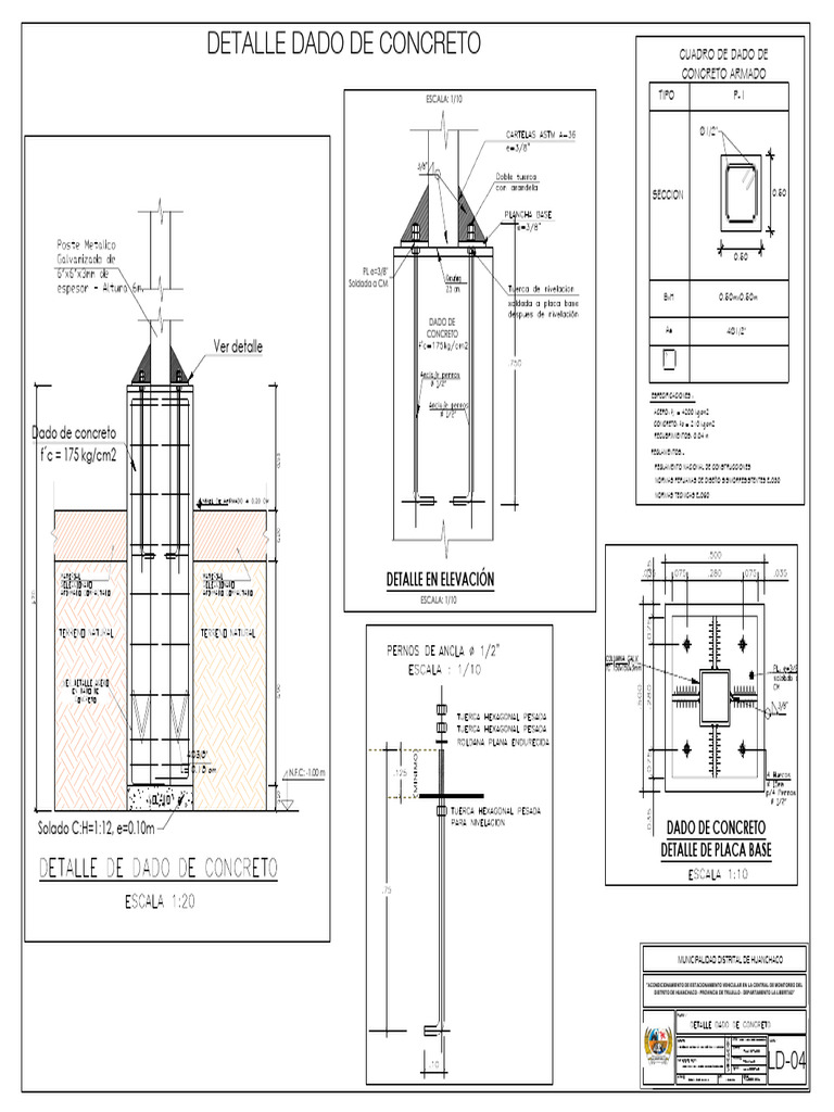 Plancha en Dado de Concreto 3 | PDF