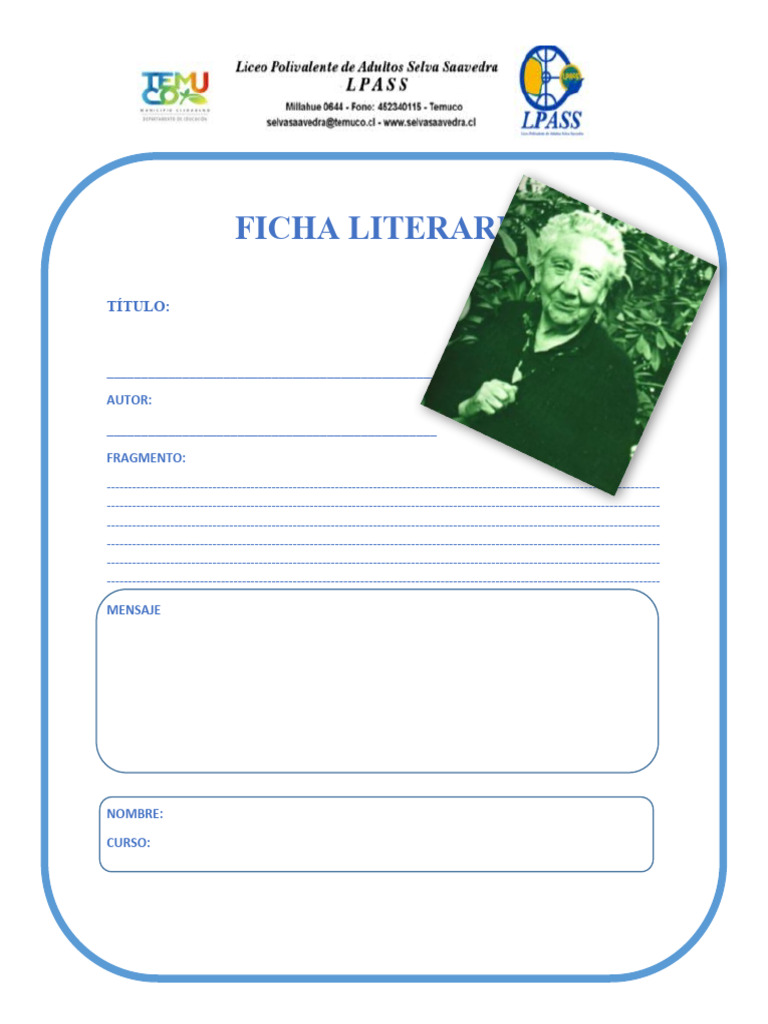 FICHA LITERARIA jACQUE | PDF