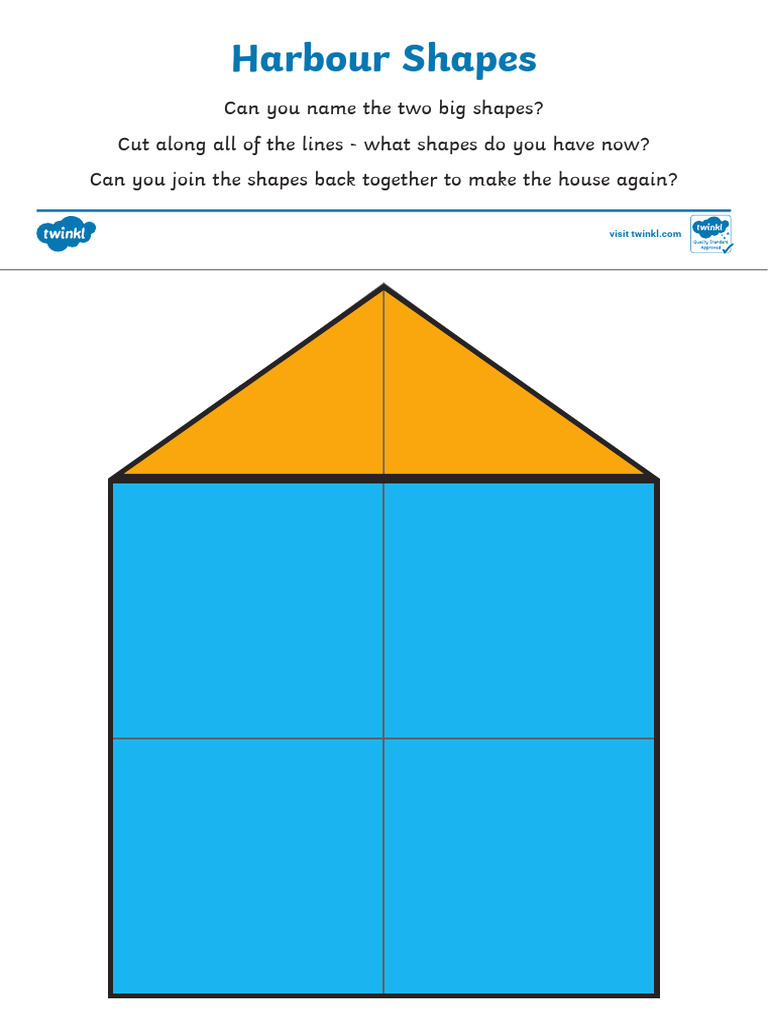 T M 34800 Harbour Shapes Arranging 2d Shapes Activity - Ver - 1 | PDF