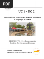 Plan Dossier Bpjeps Uc1 & Uc2 | PDF | Bilan comptable | la communication