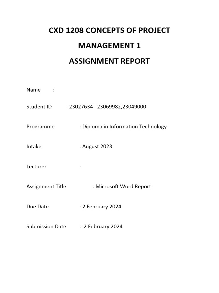 Project Management Project | PDF | Artificial Intelligence | Intelligence (AI) & Semantics