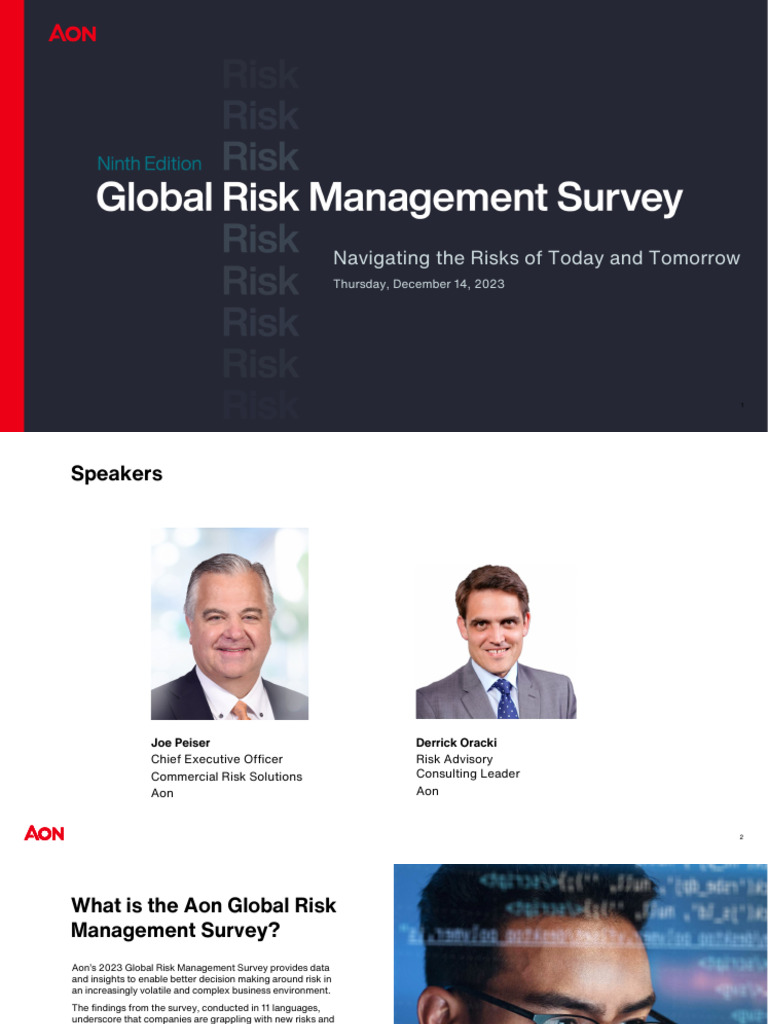 Aon Rims Navigating The Risks of Today and Tomorrow Powerpoint ...
