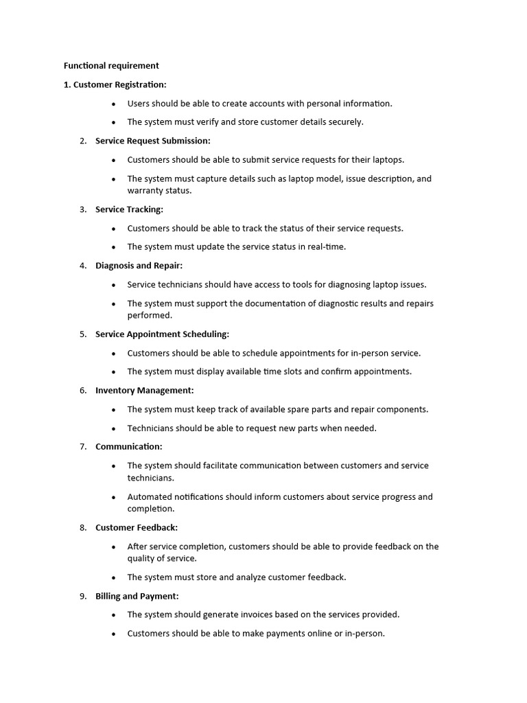 Functional and Nonfunctional | PDF | Usability | System