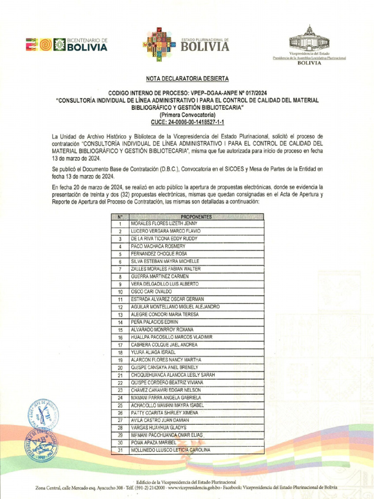 Nota Desierta - 0001 | PDF