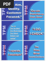 TPM Slogans Compilation for Industry | PDF | Innovation | Profit ...