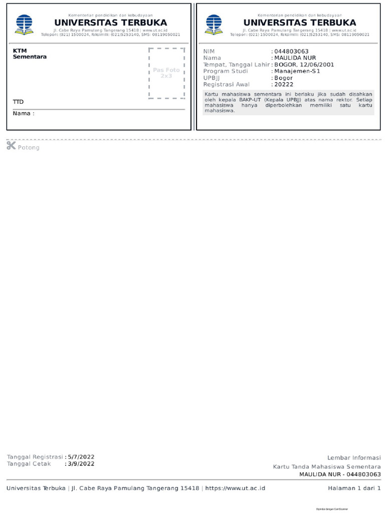 Ktms - Maulida Nur | PDF