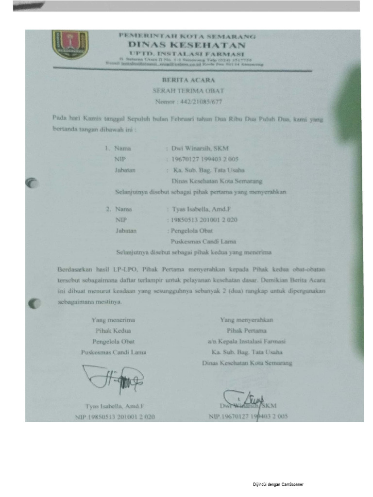 Bukti Ba SBBK Oat | PDF