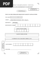 CSEC English B January P2 2023 | PDF | Barcode | The Tempest