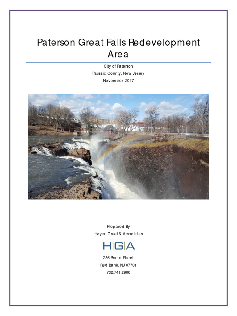 Great Falls Redevelopment Plan | PDF | Paterson | Mixed Use Development