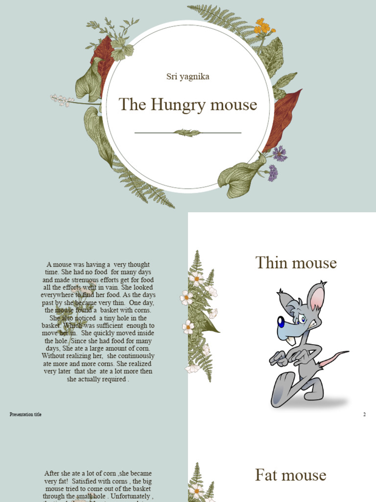 The Hungry Mouse | PDF