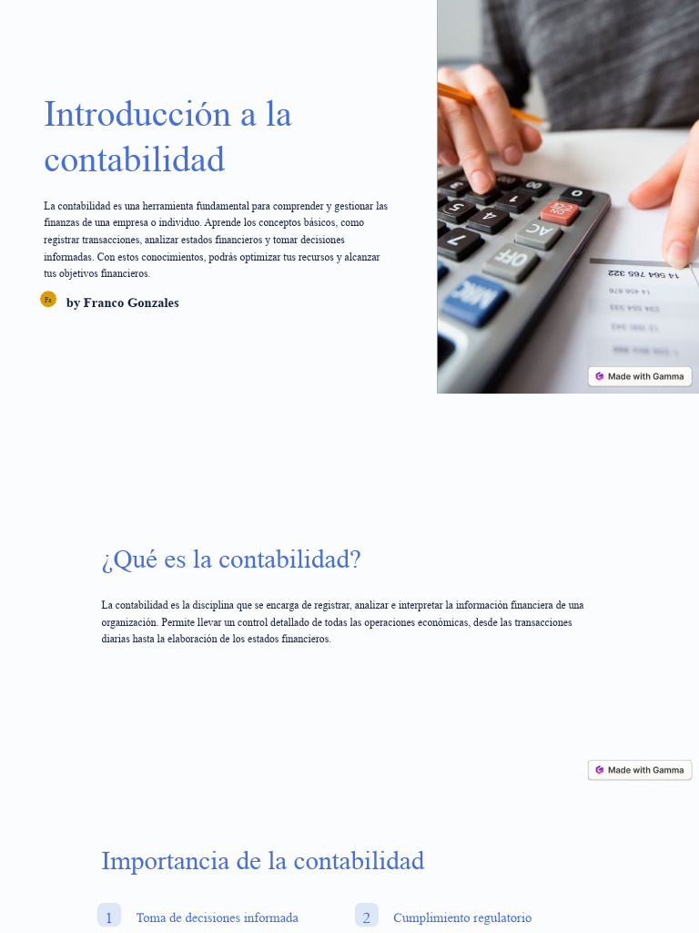 Introduccion a La Contabilidad (1) | PDF | Contabilidad | Estado financiero