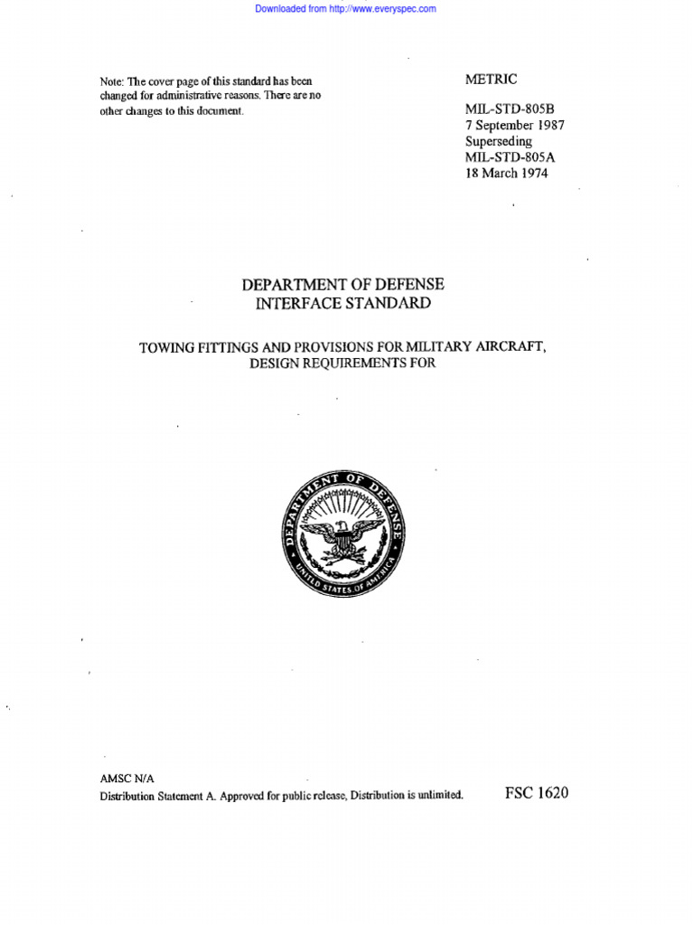 Mil STD 805B | PDF