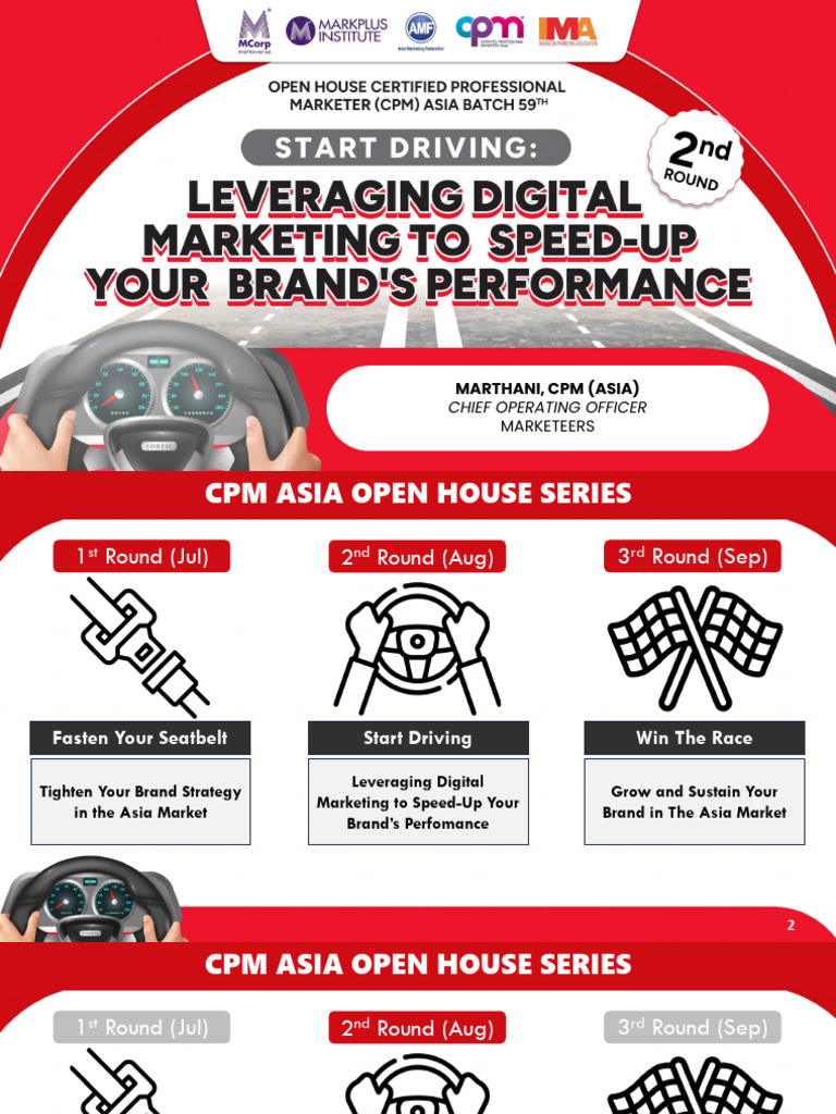 CPM Asia - Leveraging Digital Marketing To Speed-Up Your Brand's ...