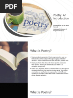 Sound Devices in Poetry Explained | PDF