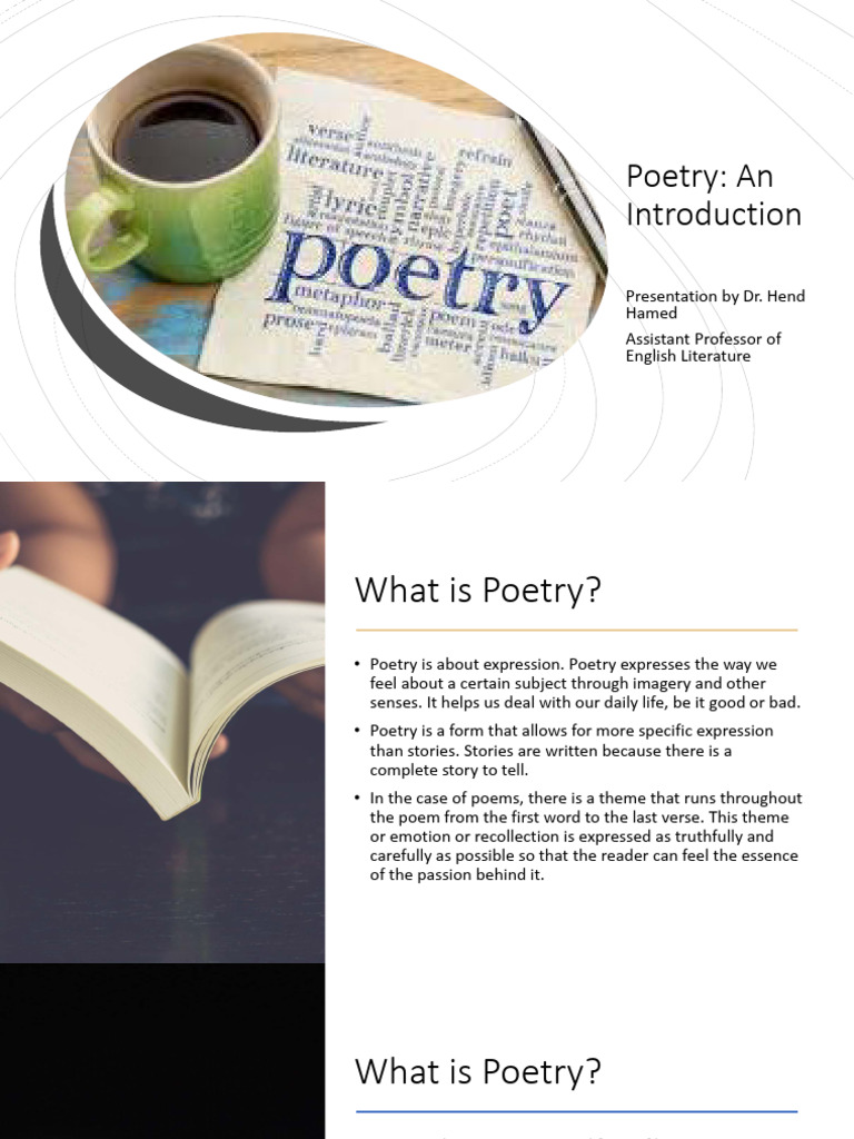 Poetry Introduction 2 | PDF | Metre (Poetry) | Poetry