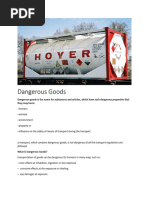 Segregation Table | PDF | Dangerous Goods | Working Conditions