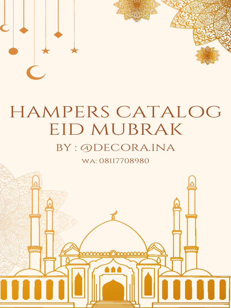 Eid Mubarak Hampers Catalogue | PDF | Ramadan