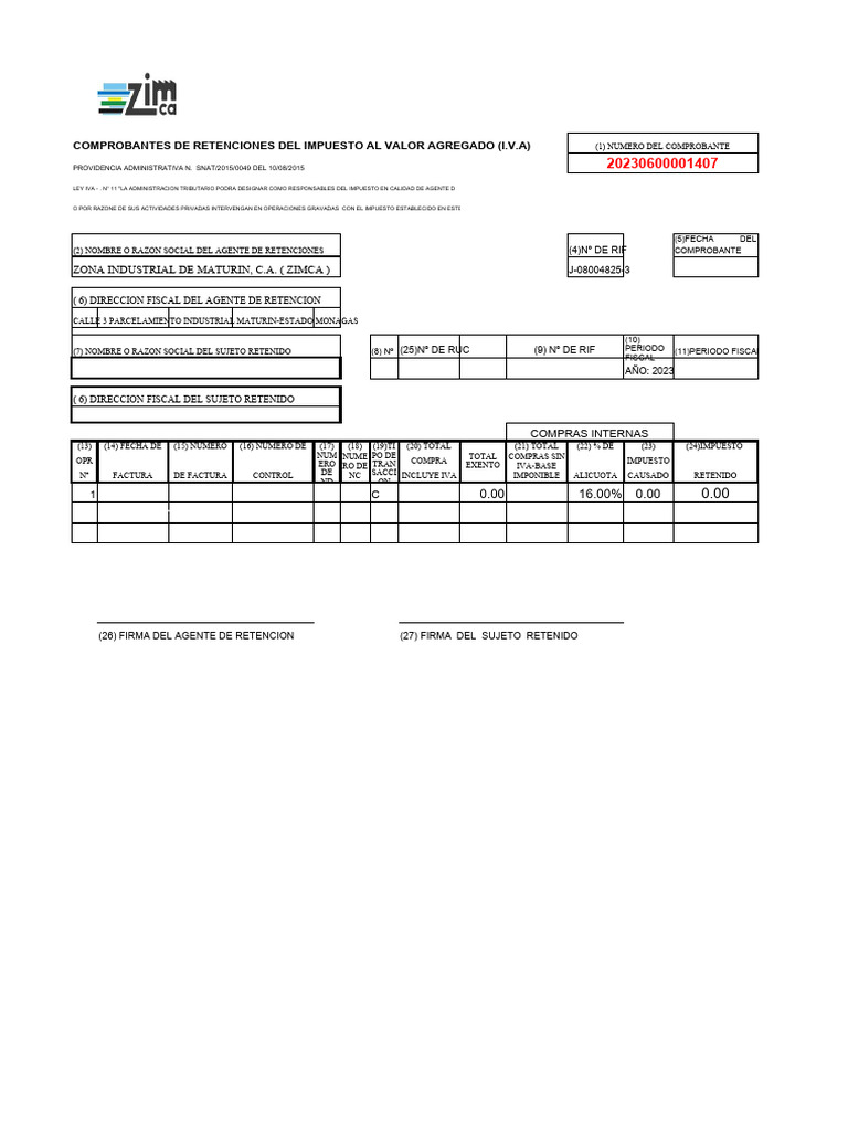 Iva Comprobante | PDF | Impuestos | Finanzas del gobierno