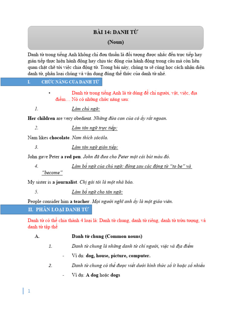 Bài 14, 15, 16, 17 (2) | PDF