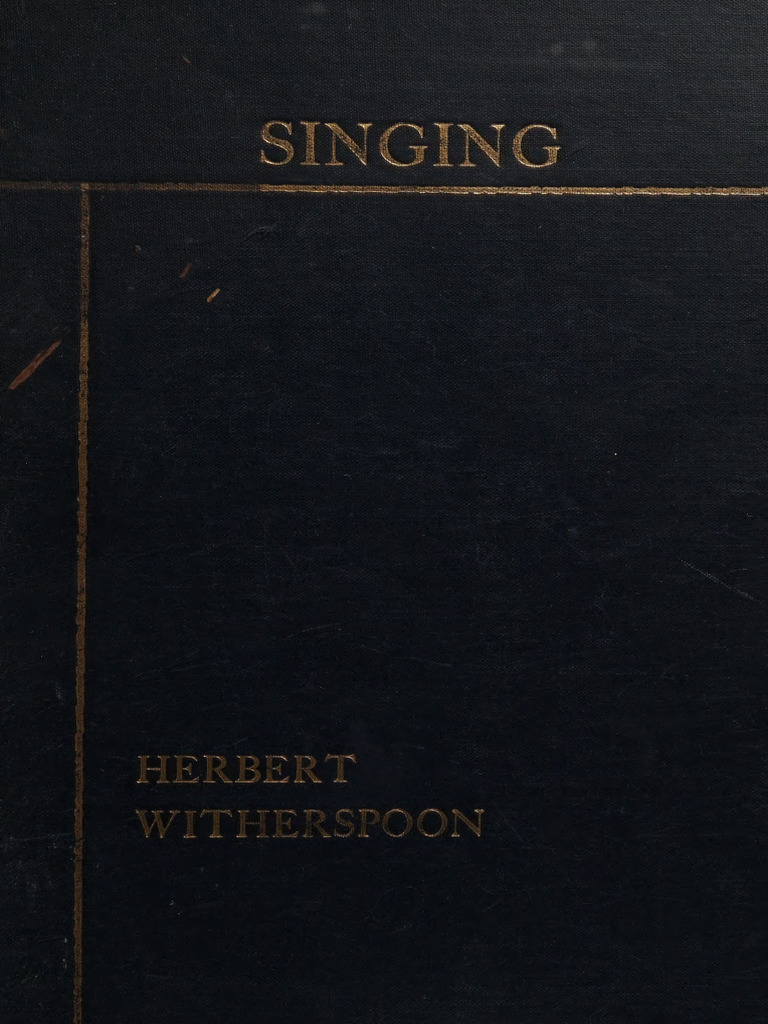 Singing Book Pedagogy Whiterspoon | PDF | Singing | Human Voice