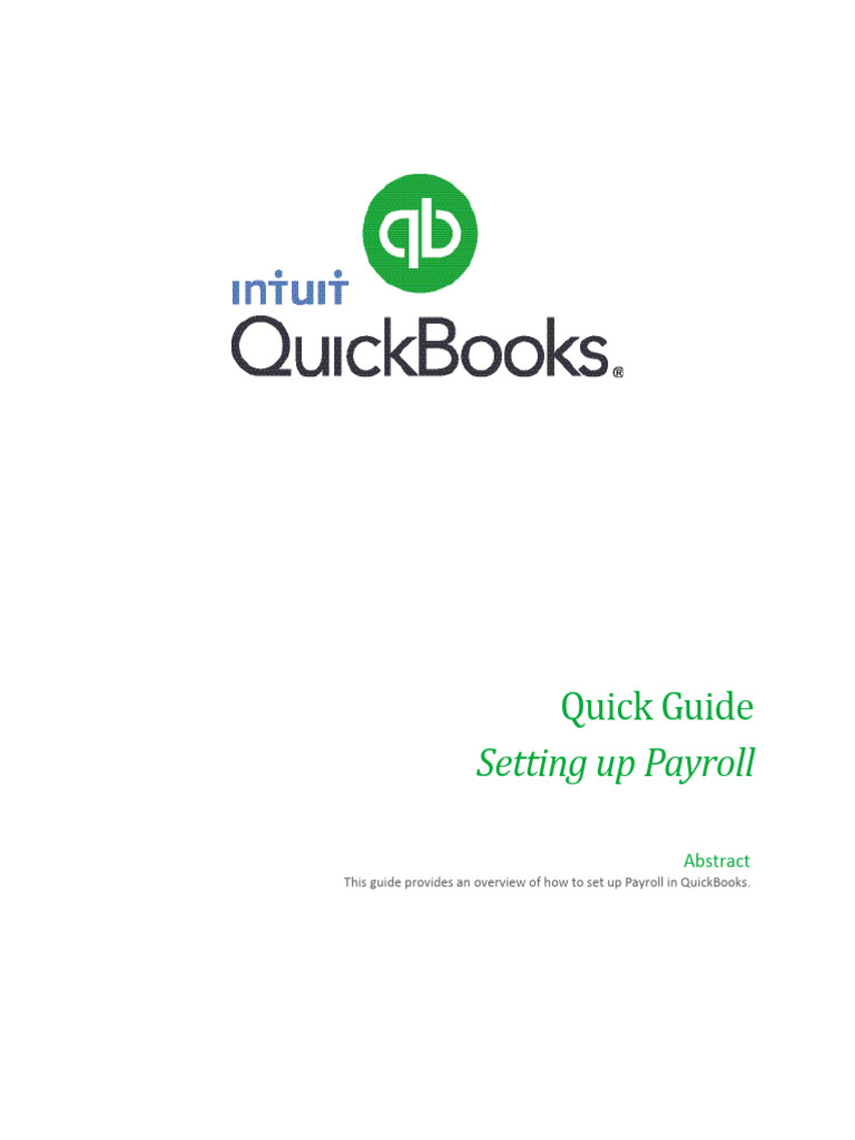 QuickGuide Setting Up Payroll CA | PDF | Payroll Tax | Employment