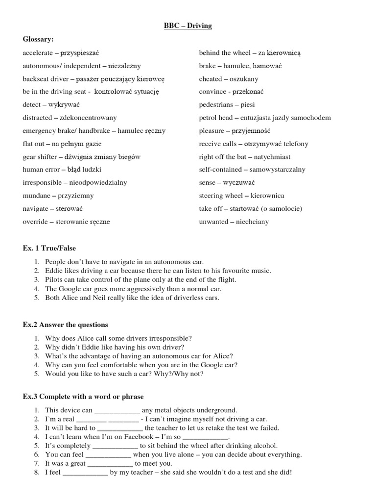 BBC Driving | PDF | Car | Motor Vehicle