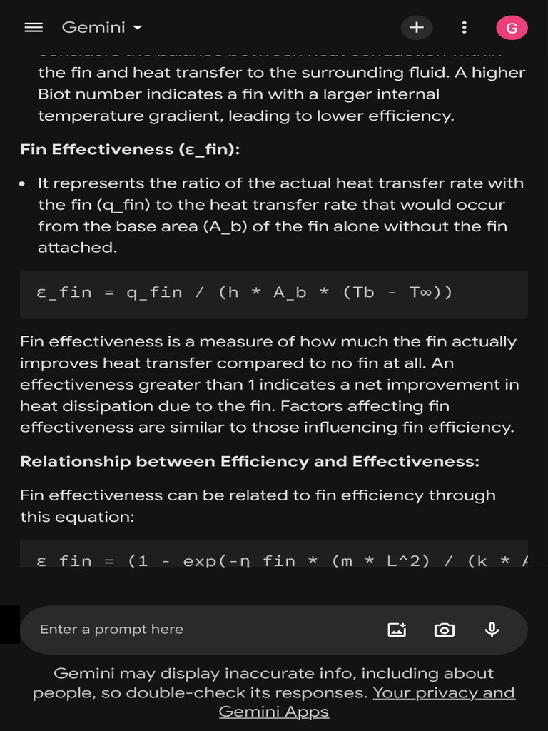 Fin Efficiency and Effectiveness Explained | PDF