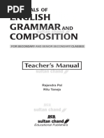 Class 6 English Grammar Book | PDF | Verb | English Grammar
