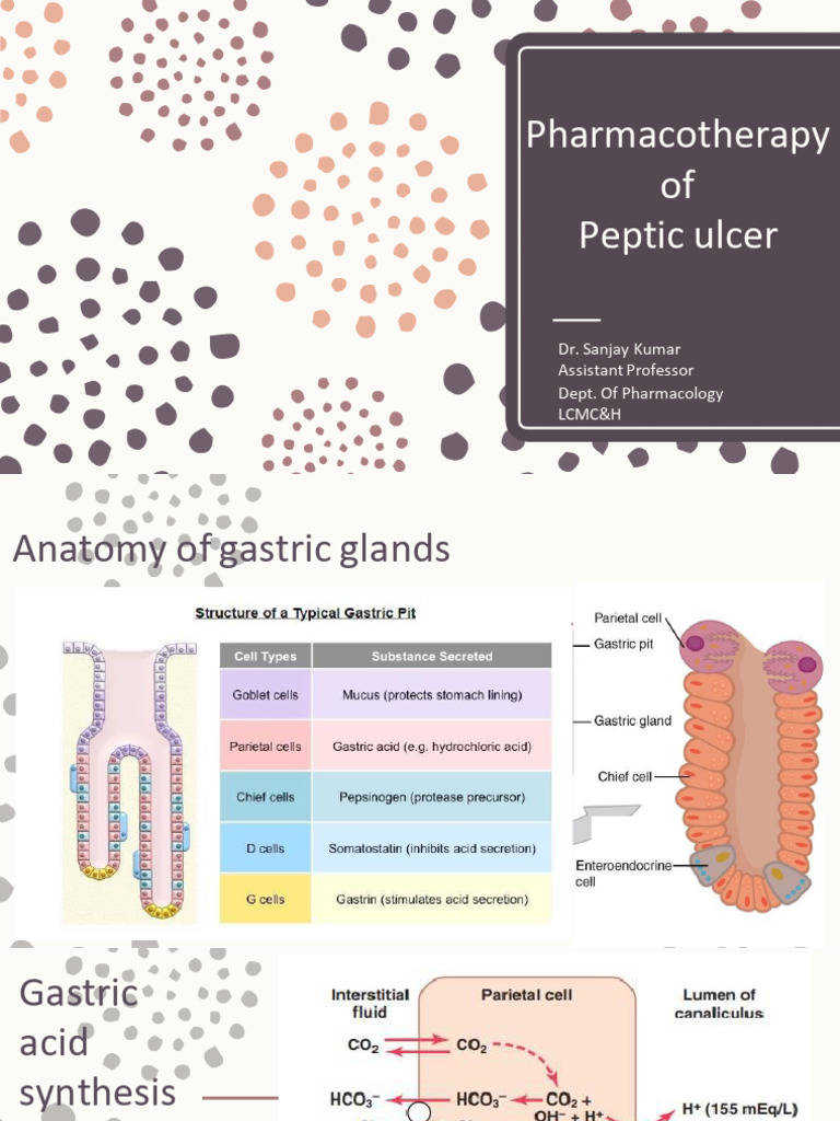 Peptic ulcer (3) (1) | PDF | Gastroesophageal Reflux Disease ...