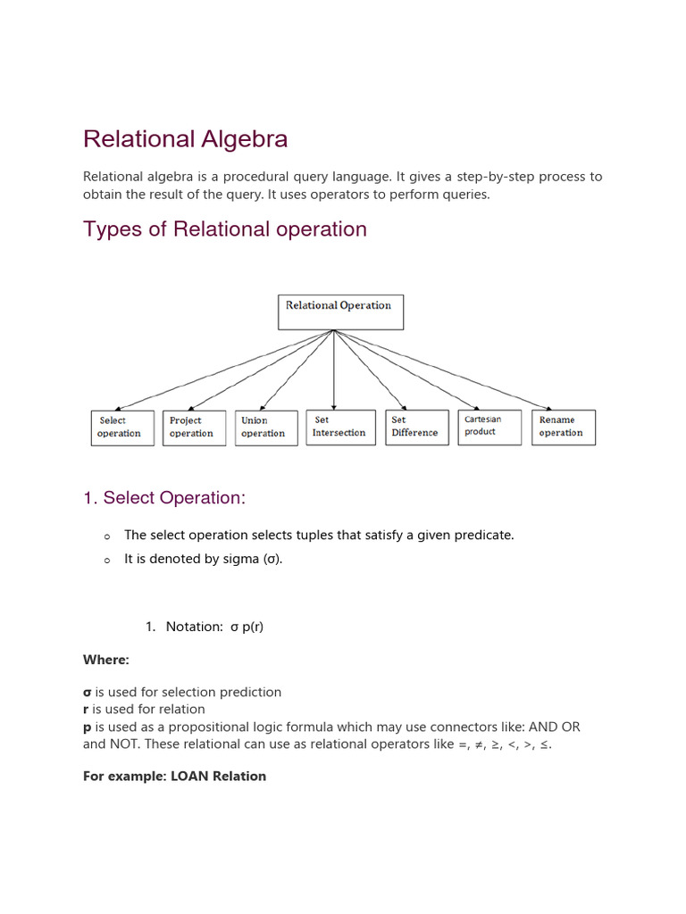Dbms Notes Unit 3 | PDF | Relational Model | Mathematics Dbms Notes Unit 3 | PDF | Relational Model | Mathematics