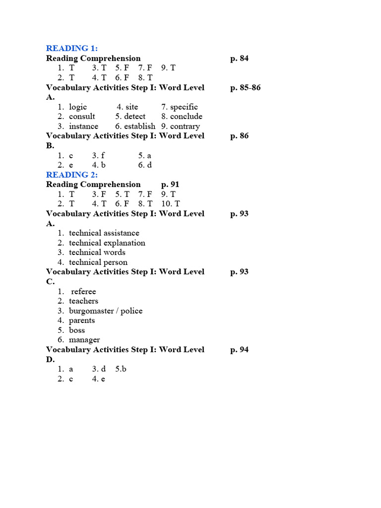 Reading HW Unit 6 | PDF