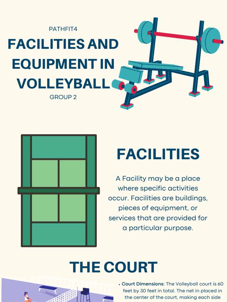 Pe Group 2 Facilities Equipment | PDF | Foot (Unit) | Volleyball
