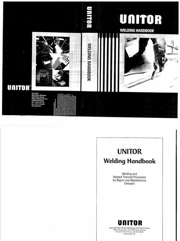 Unitor Welding Handbook | PDF