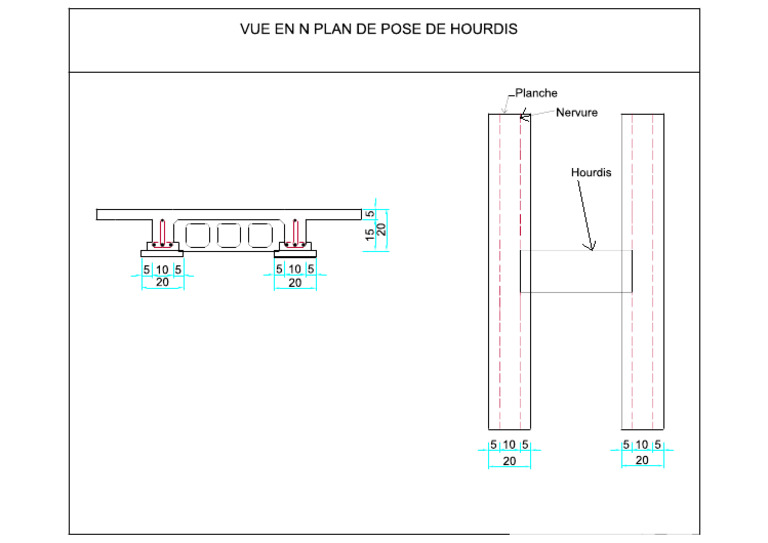 Vue de Pose Hourdis Et de Nervure | PDF