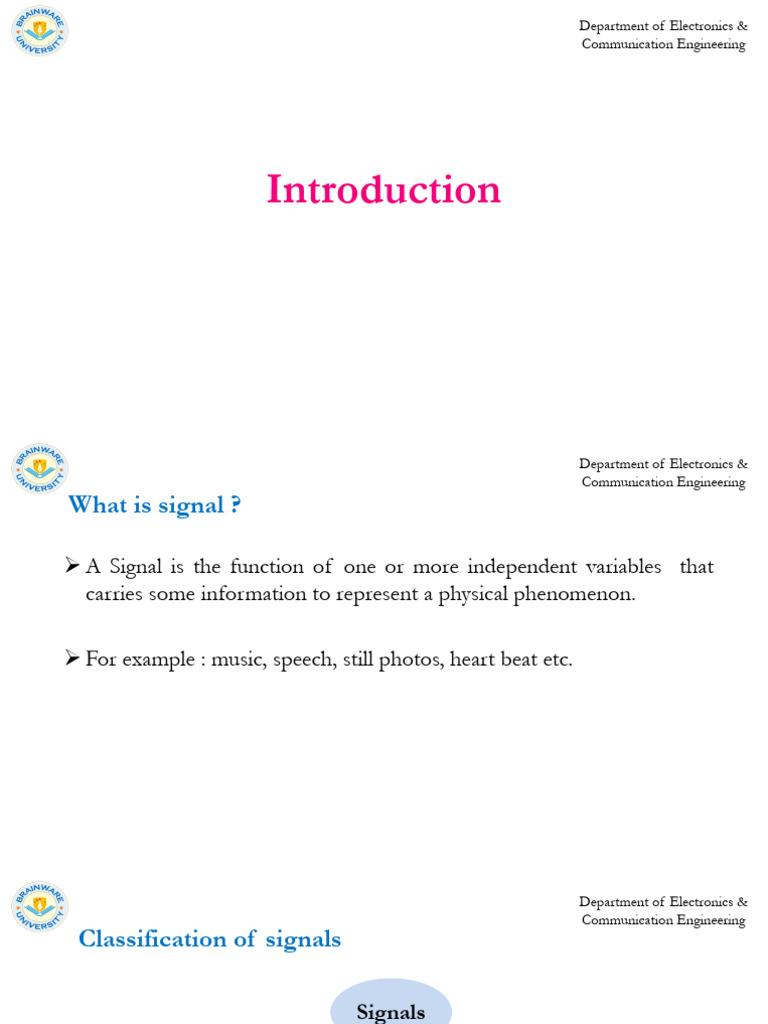 Discrete-Time Signal Operations and Types | PDF | Discrete Time And ...