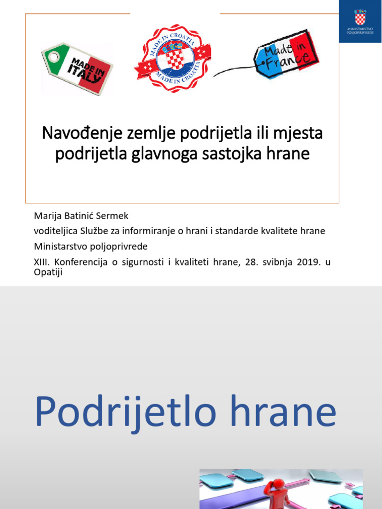 12 Marija Batinic - Navođenje Zemlje Podrijetla.. | PDF