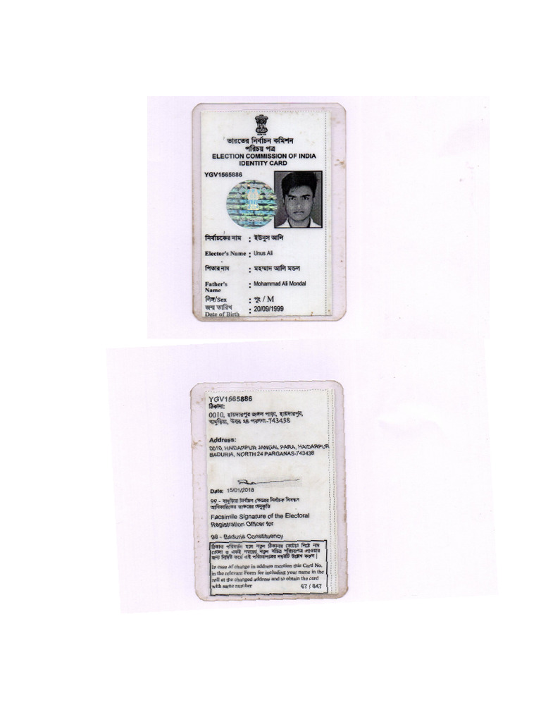 Voter Id | PDF