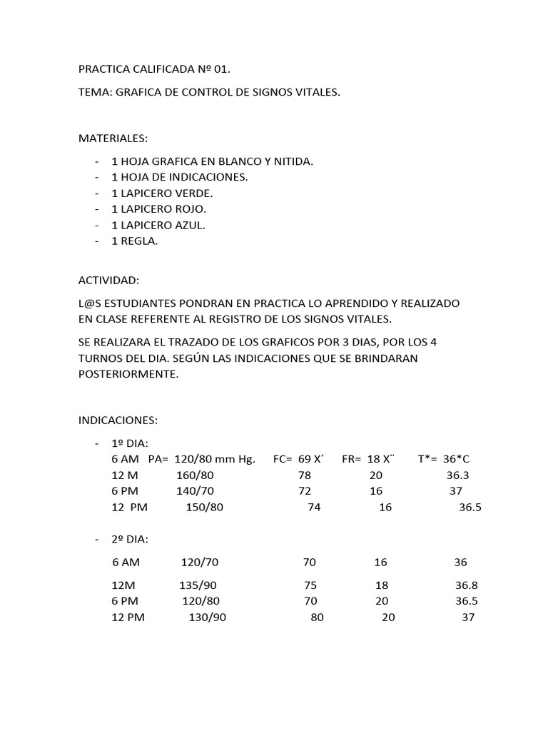 Practica Calificada #01 | PDF